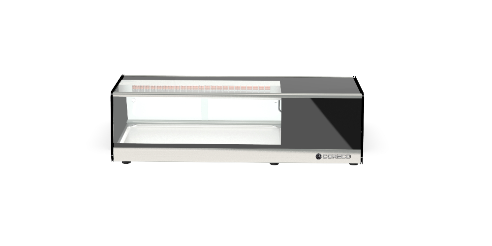 Coreco BPS-I Refrigerated Sushi Display Stainless Steel Base with ...