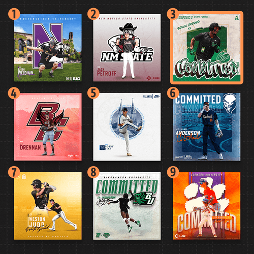 Commitment Graphics | Commitment Edits - Any Sport, Any Level