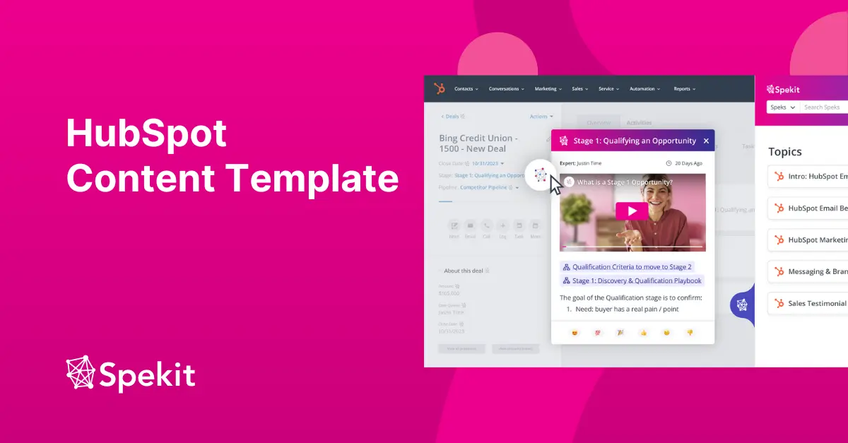 HubSpot Getting Started Template