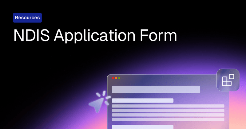 NDIS Application Form: PDF Examples - Heidi Health