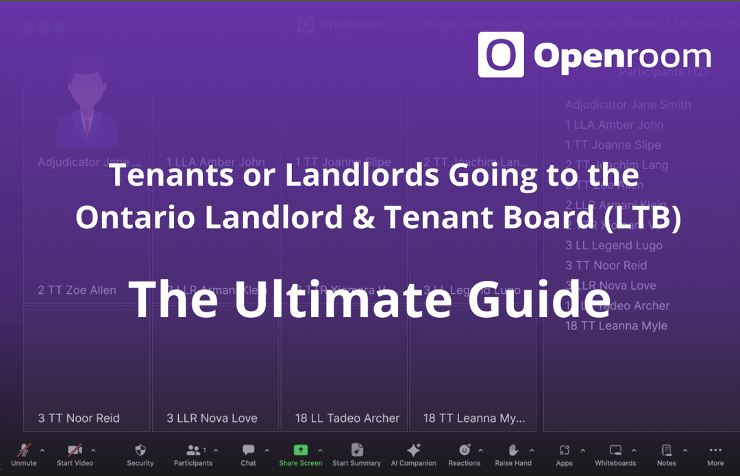 What Happens When I Go to the Ontario Landlord and Tenant Board?