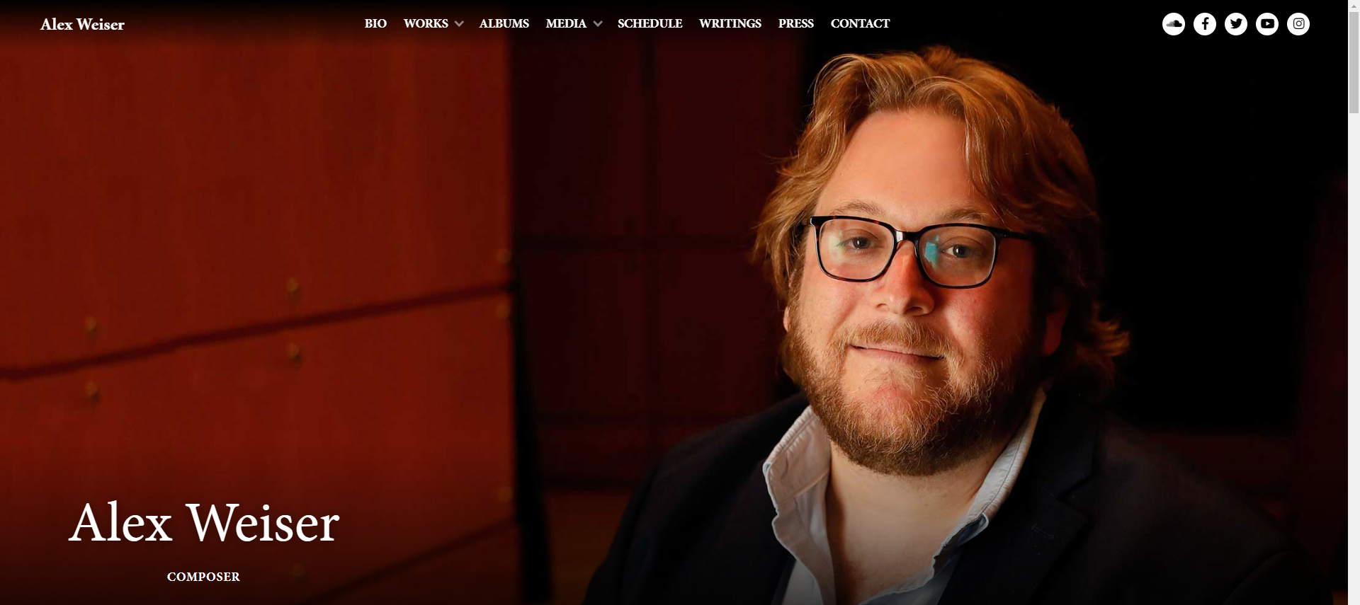 Composer Alex Weiser | Official Website