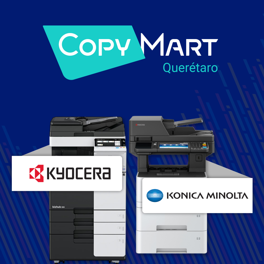 Copymart Qro - Renta de impresoras y copiadoras Konica Minolta