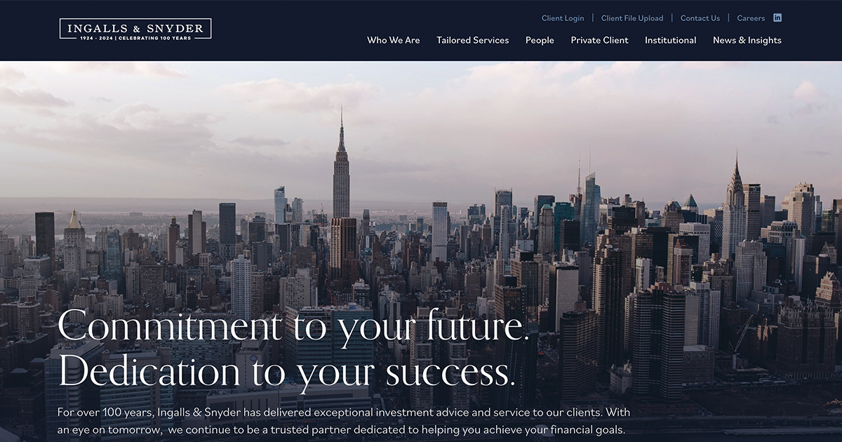 Client Login | Ingalls & Snyder