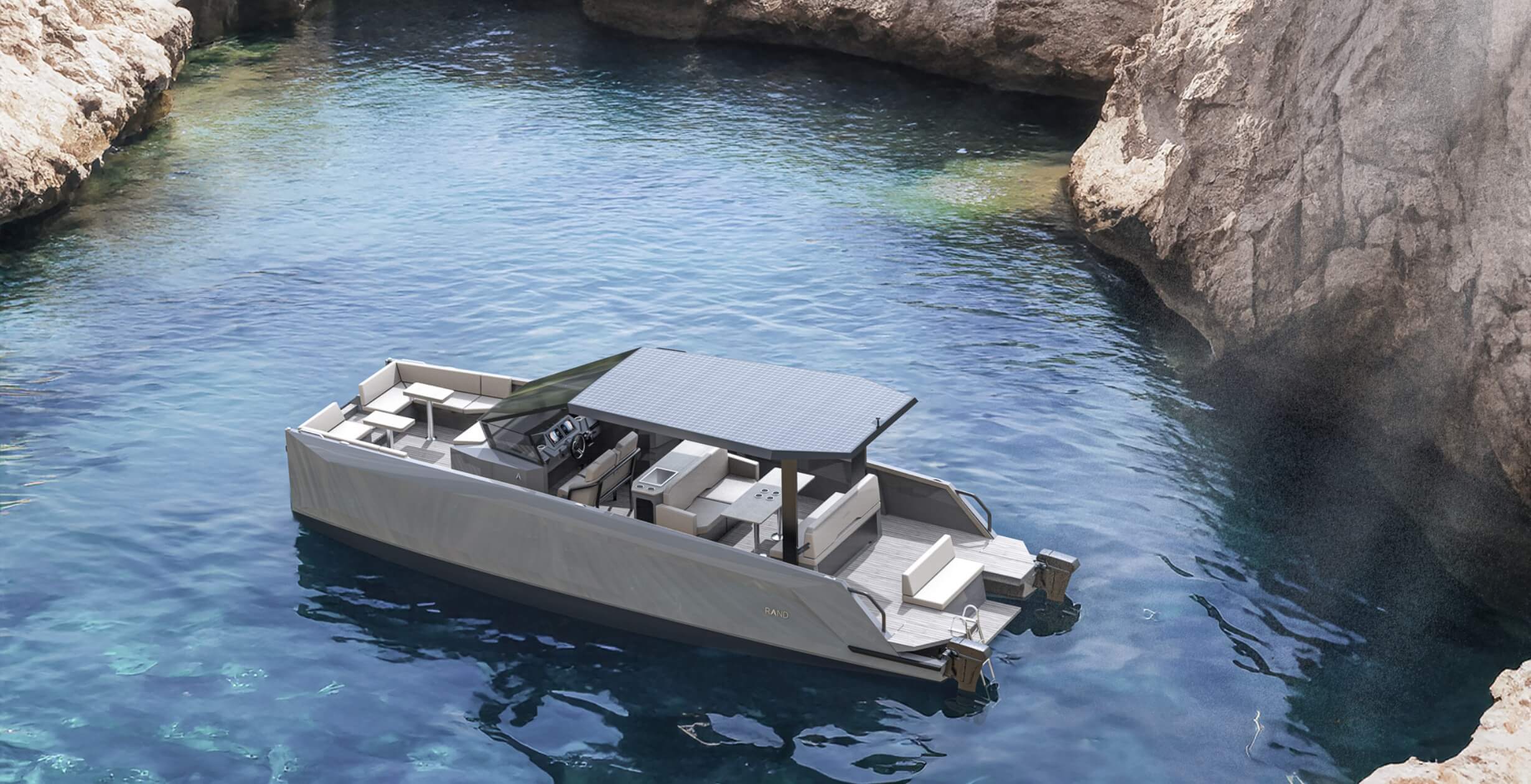 RAND Solara 33: Luxury Solar-Powered 33 ft Day Catamaran