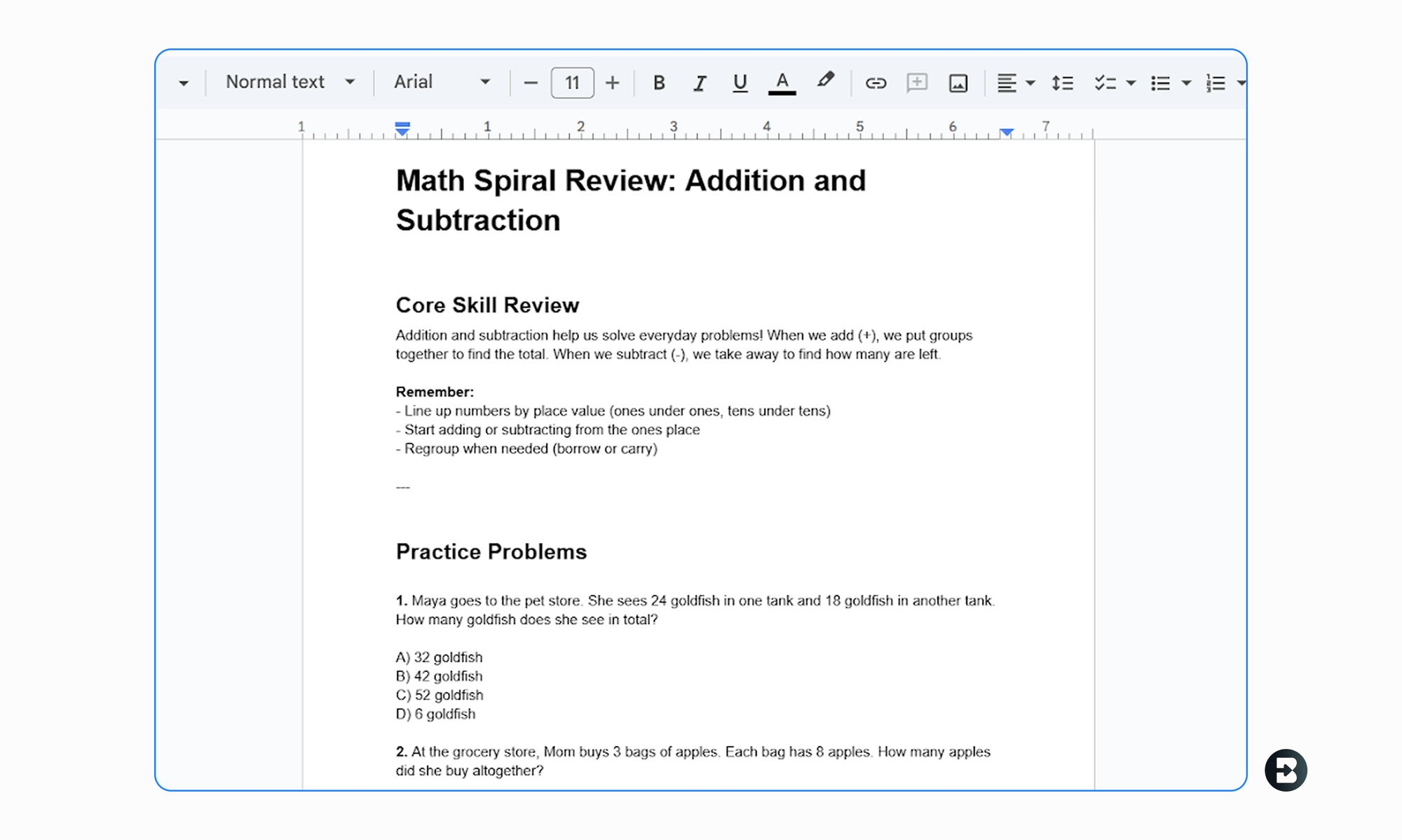 AI Math Problem Generator | Brisk Teaching