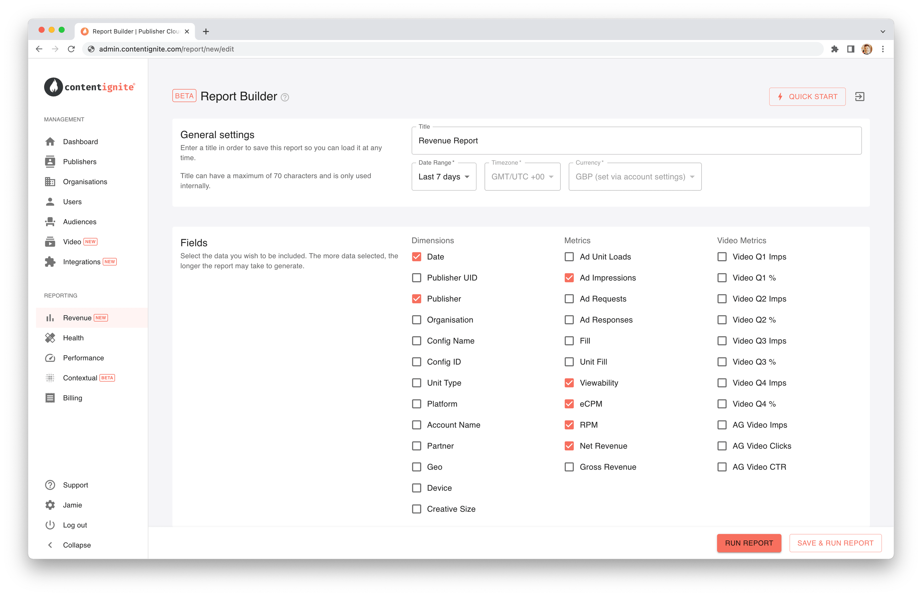 Content Ignite Revenue Reporting: Custom Analytics for Publishers