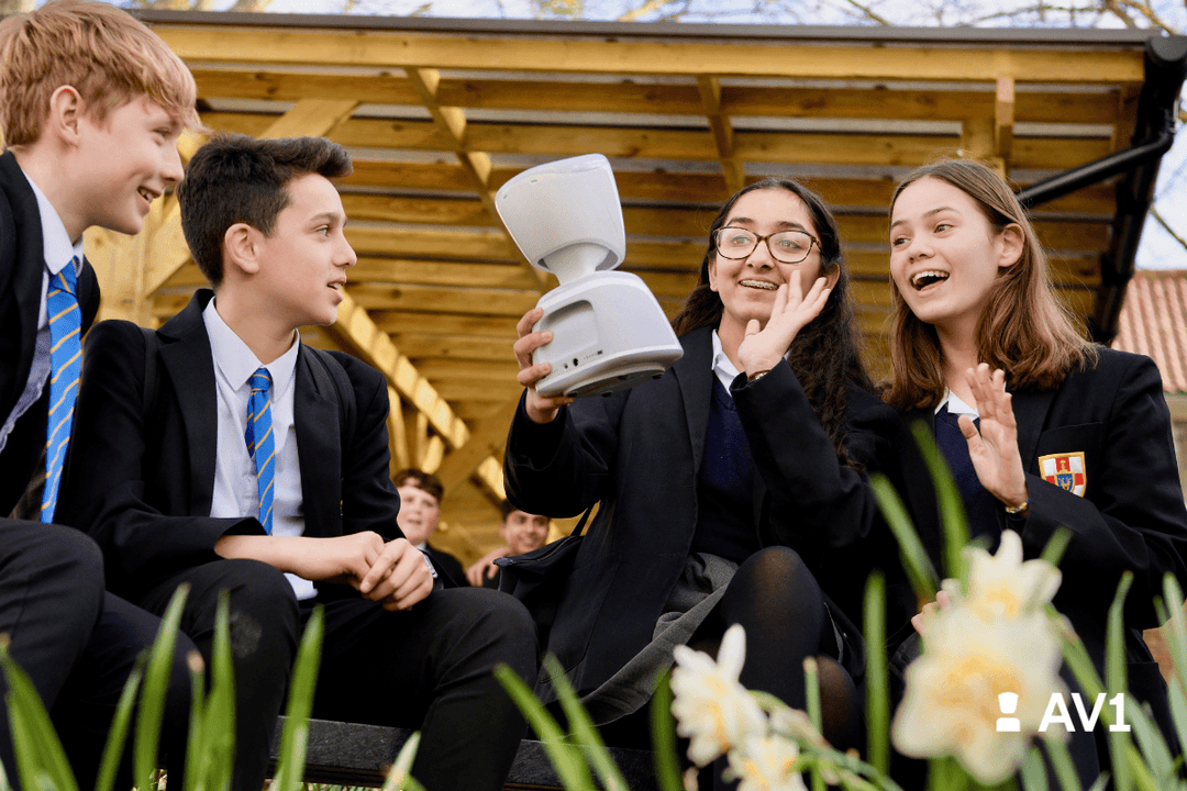 AV1 by No Isolation | Reduce school absence with AV1 telepresence robots