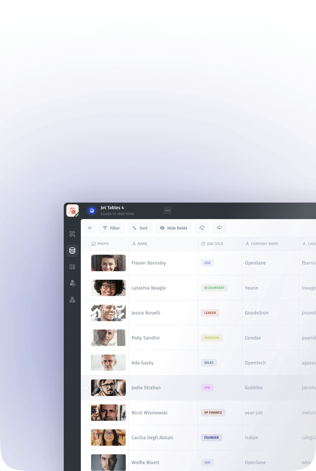 Build Custom Business Apps with No-Code | Jet Admin