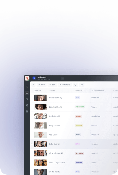 Build Custom Business Apps with No-Code | Jet Admin