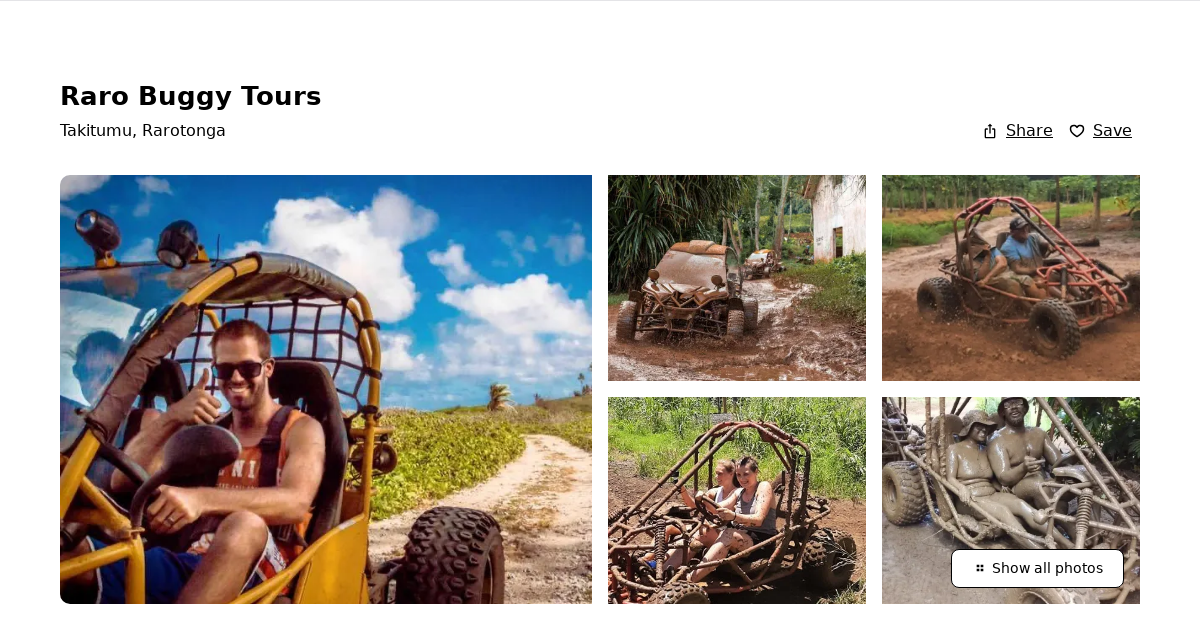 Raro Buggy Tours: Off-Roading Adventure in Takitumu, Rarotonga | ATV ...