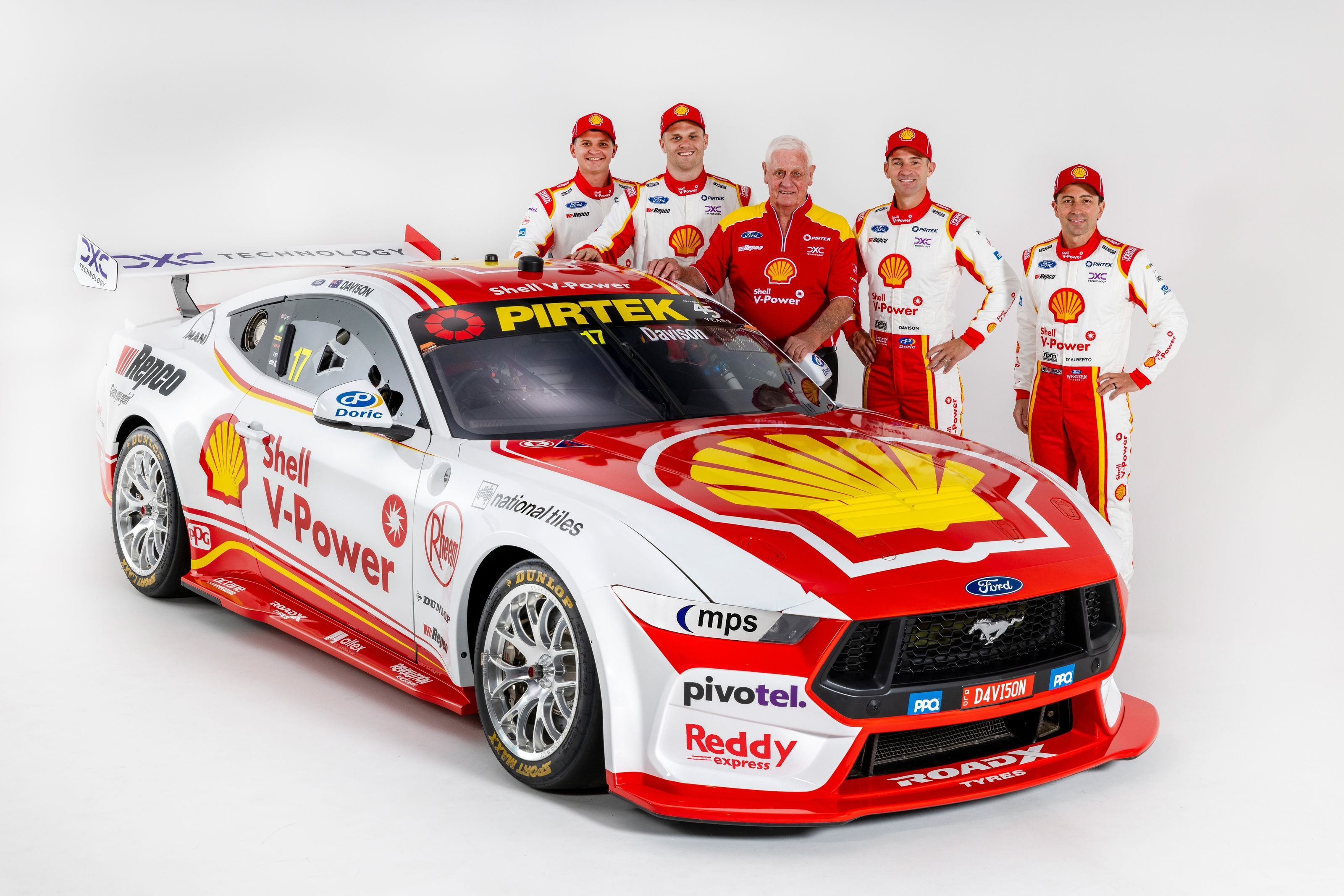 SHELL V-POWER RACING TEAM MUSTANGS REVEALED