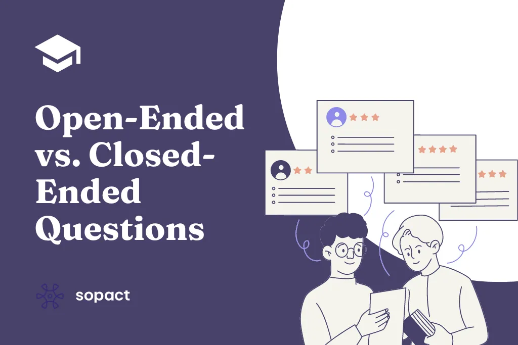 Open-ended vs. closed-ended questions in survey