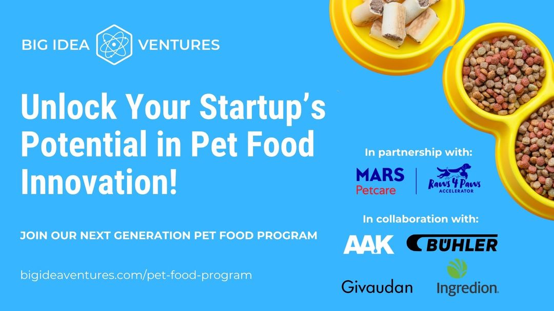 Big Idea Ventures and Mars Petcare launch 2026 program to scale ...