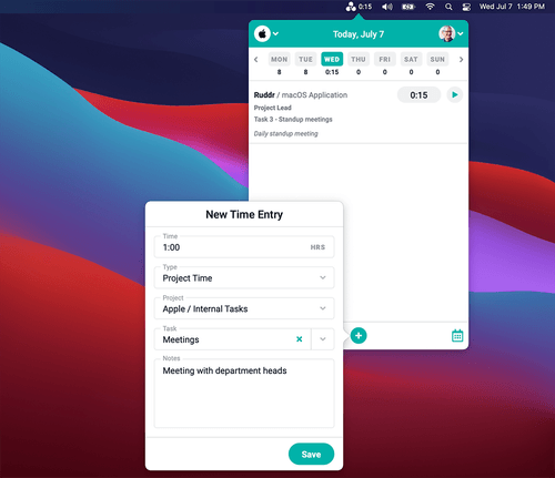 Ruddr - Mobile and Desktop Apps