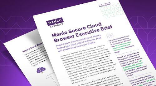 Remote Browser Isolation | Menlo Security