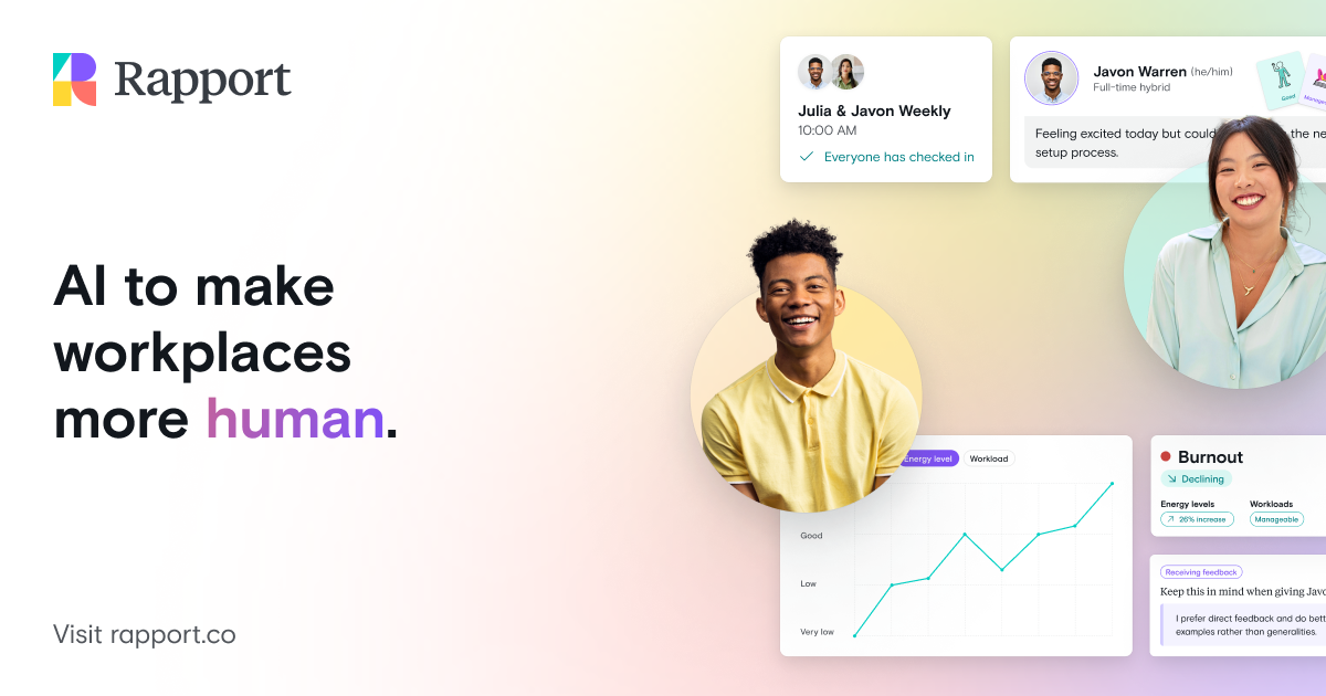 AI to make workplaces more human | Rapport