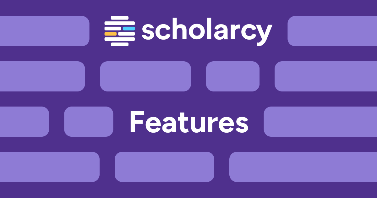 Scholarcy Features