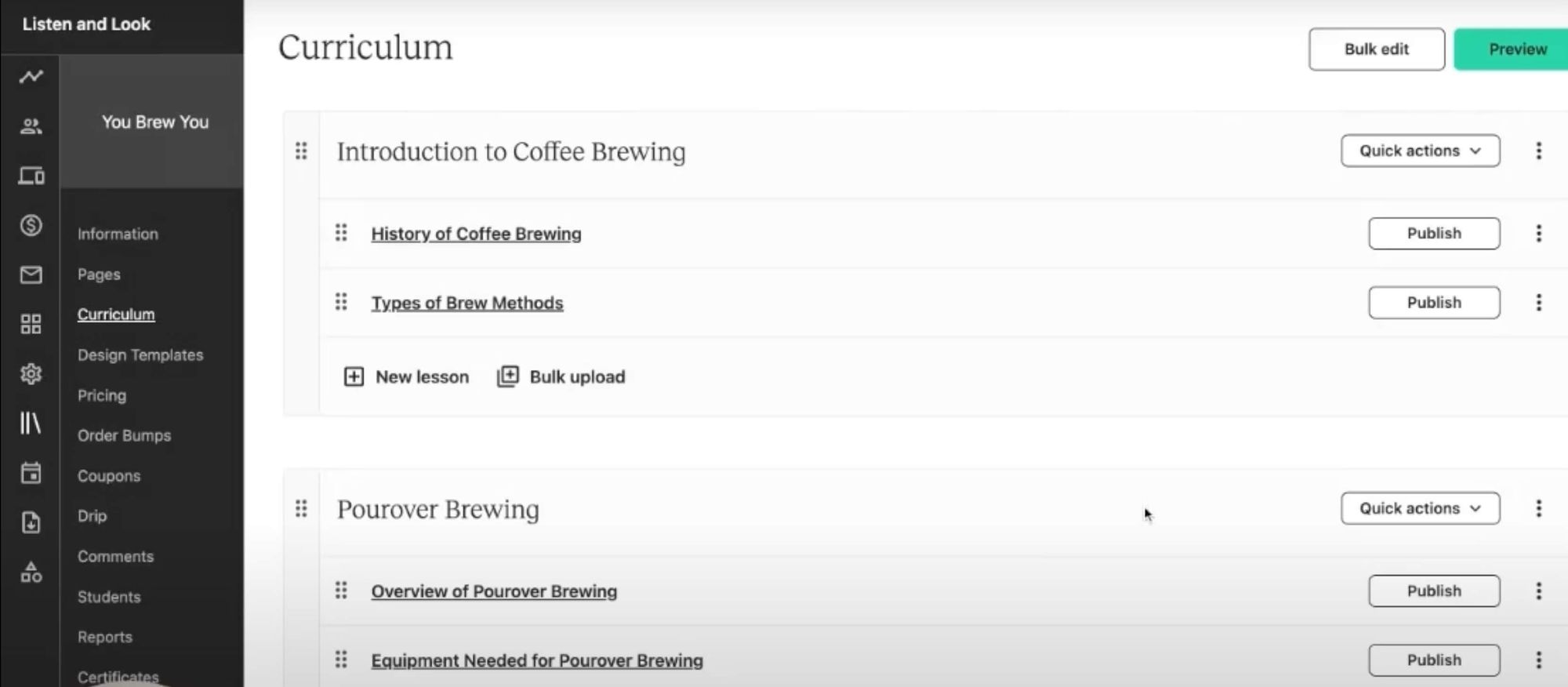 AI Course Curriculum Generator - Teachable