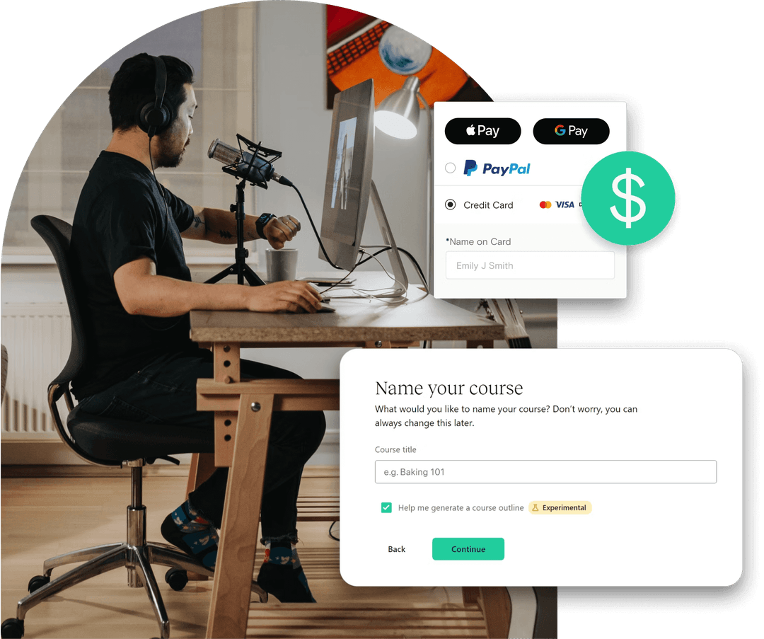 Create and sell online courses on Teachable