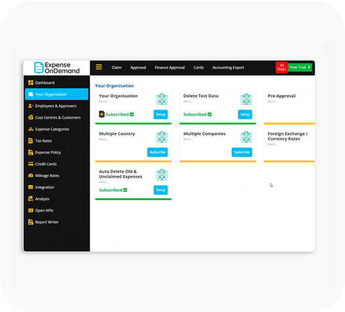 Expense Management Software | Free Trial | ExpenseOnDemand