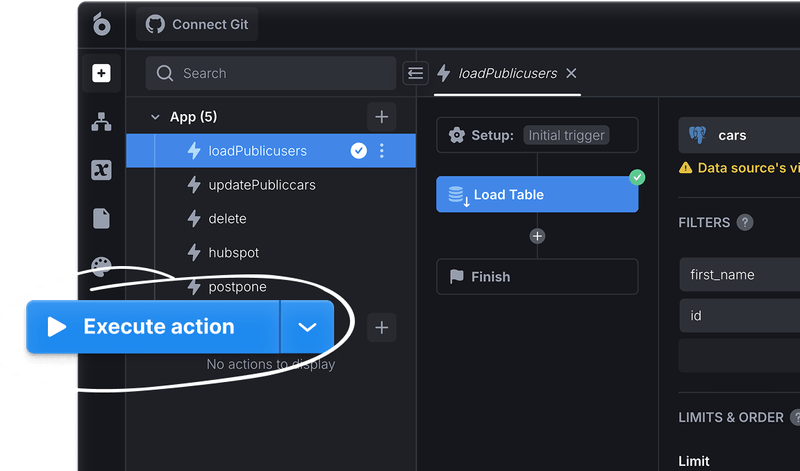 Get a PostgreSQL instance with sample data in seconds | UI Bakery