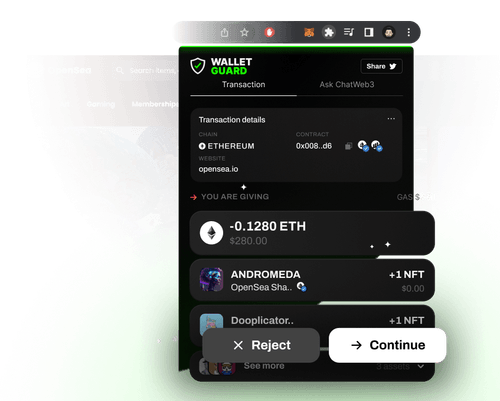 Protect Your Crypto | Wallet Guard