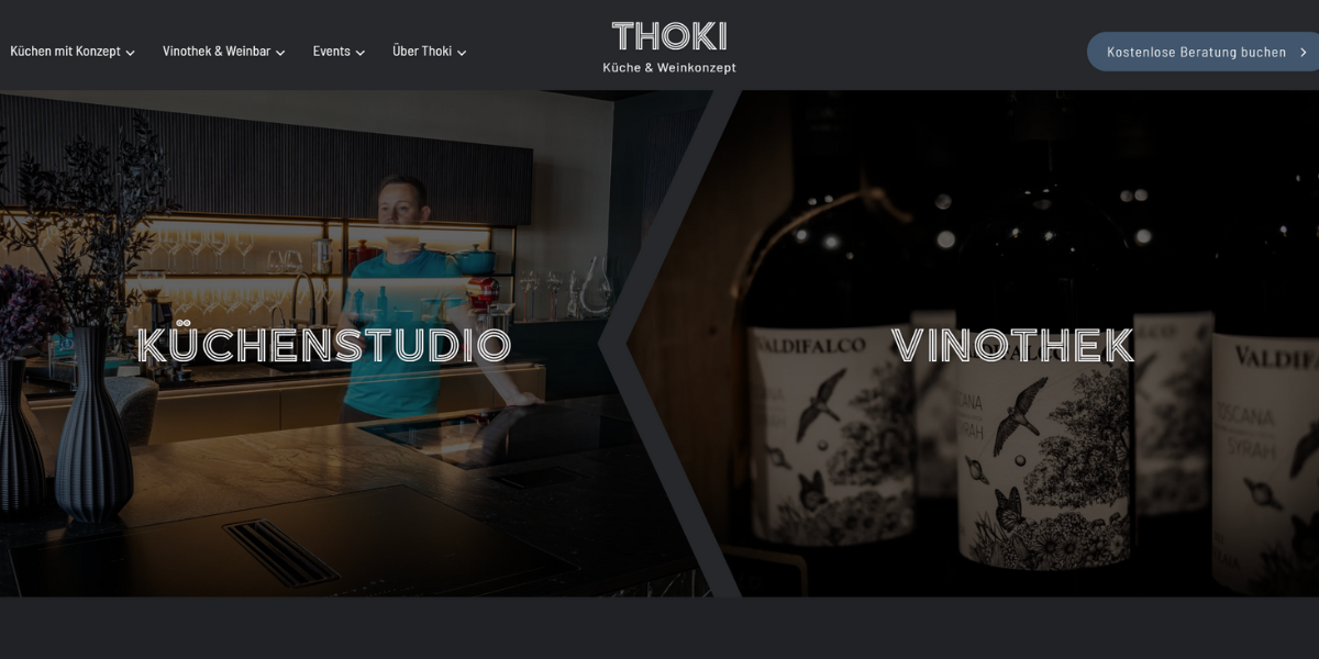 Thoki Küche & Weinkonzept – Innovative Küchendesigns & Erlesene ...
