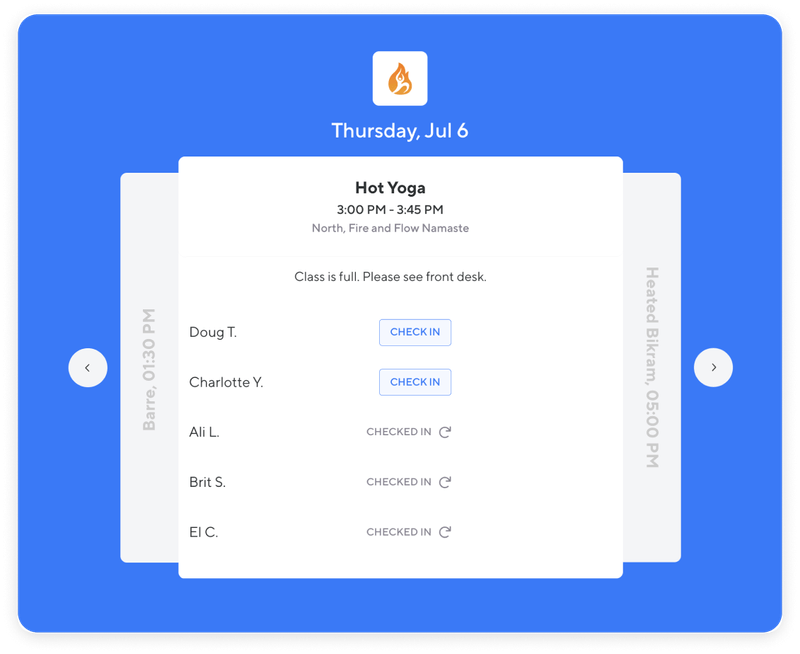 Gym client management and fitness booking software | walla
