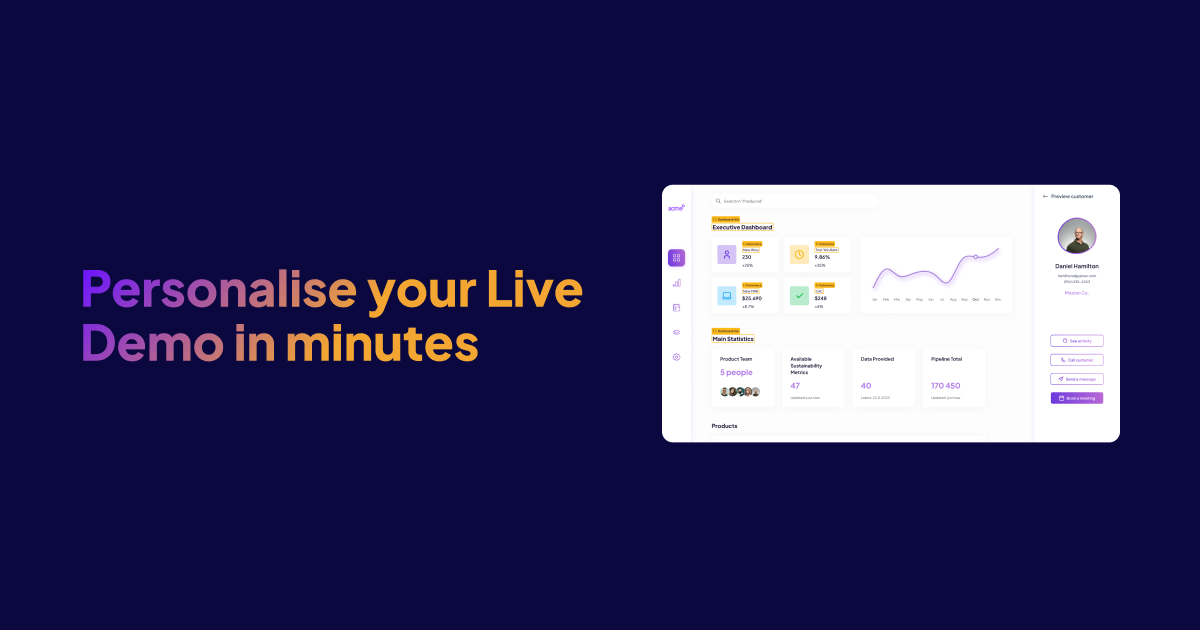 Demoboost Overlay for Live Demos: Personalise in Minutes