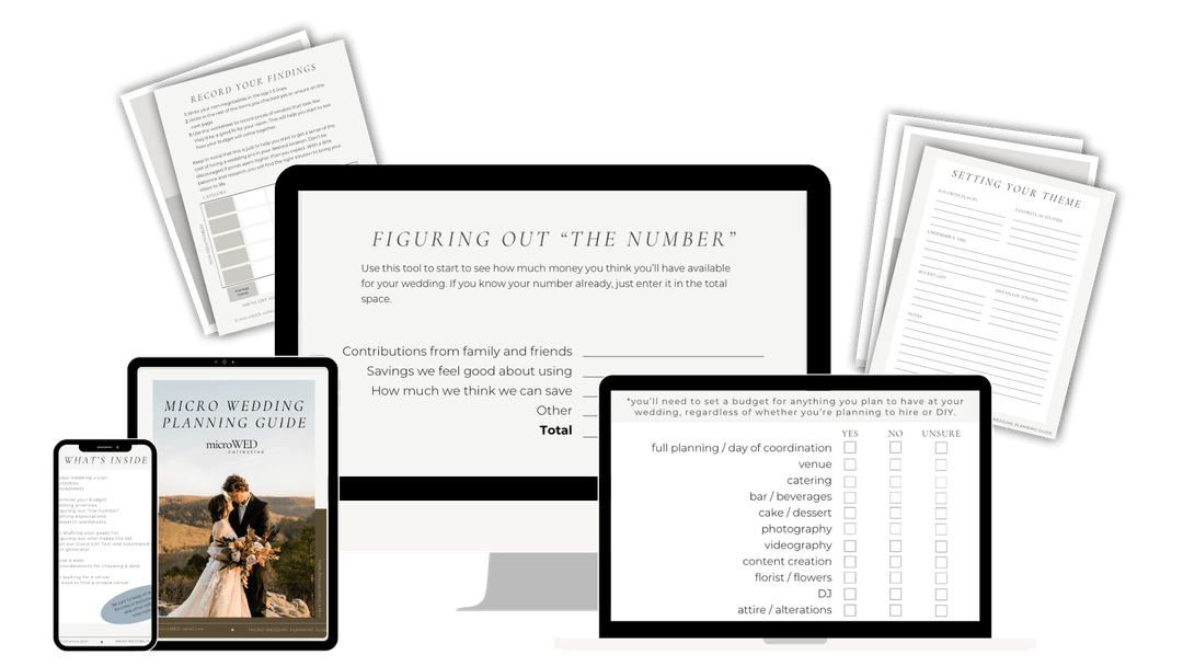 35 Totally Different Micro Wedding Ceremony Ideas | microWED collective