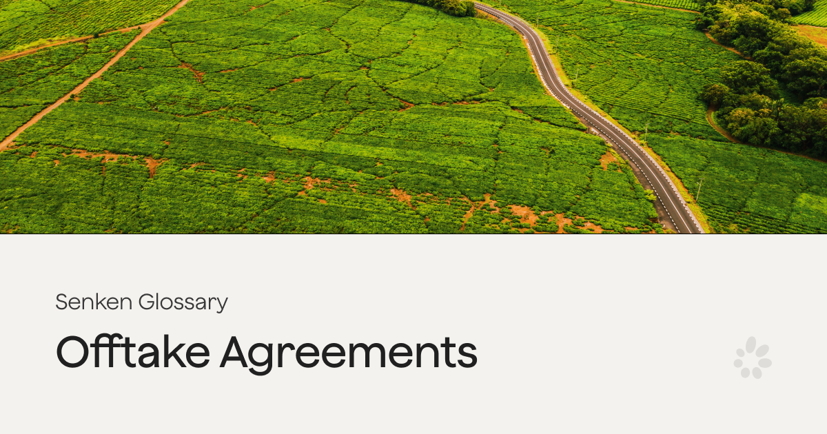 Offtake Agreements