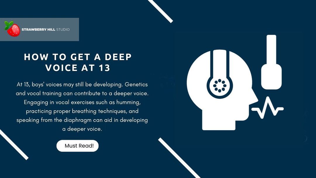 From High-Pitched to Low-Toned: Tips on How to Get a Deep Voice at 13