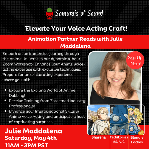 Voice-over workshops online | Voice acting workshops
