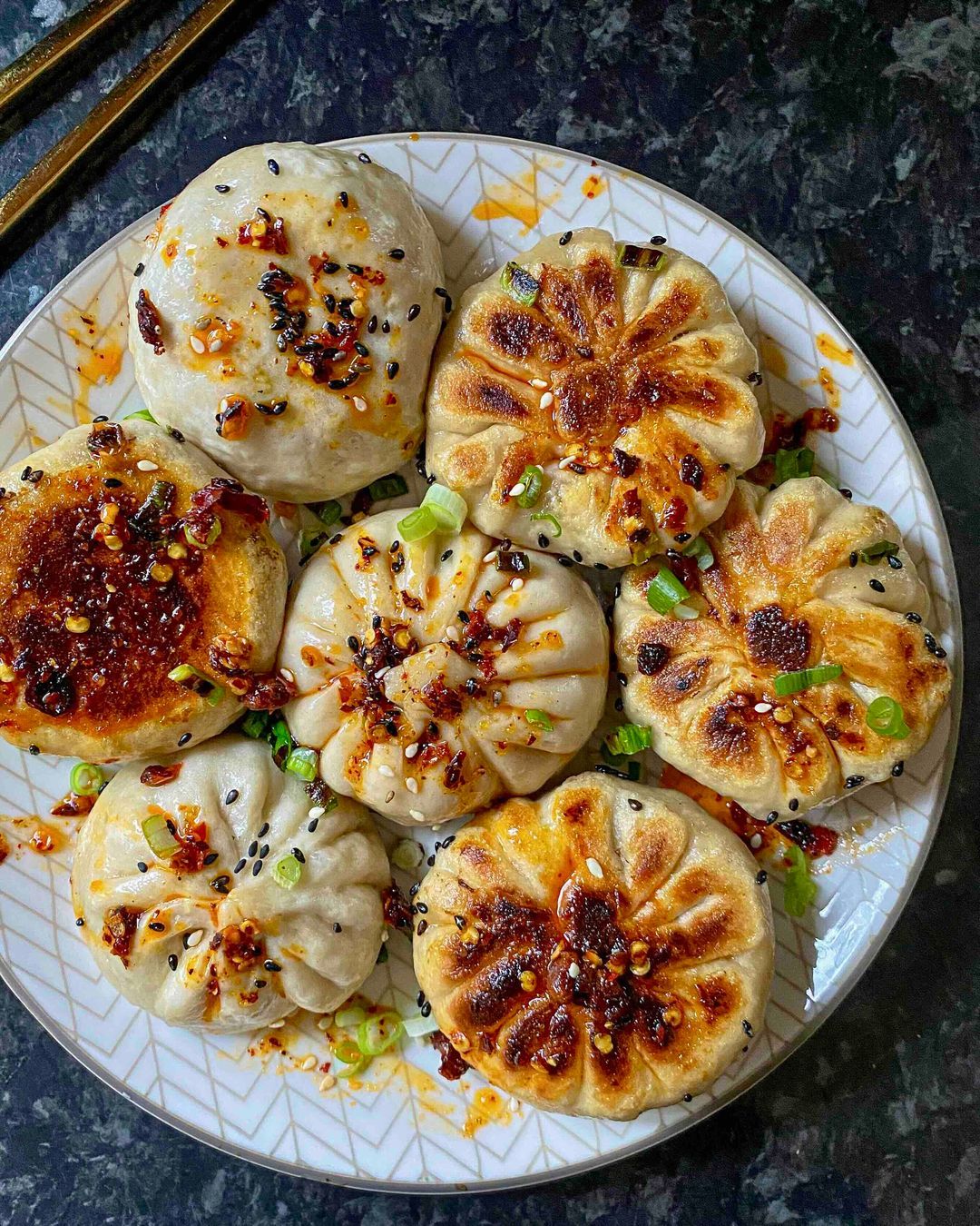 Vegan Shengjianbao (Pan Fried Dumplings) Recipe | Verna Gao