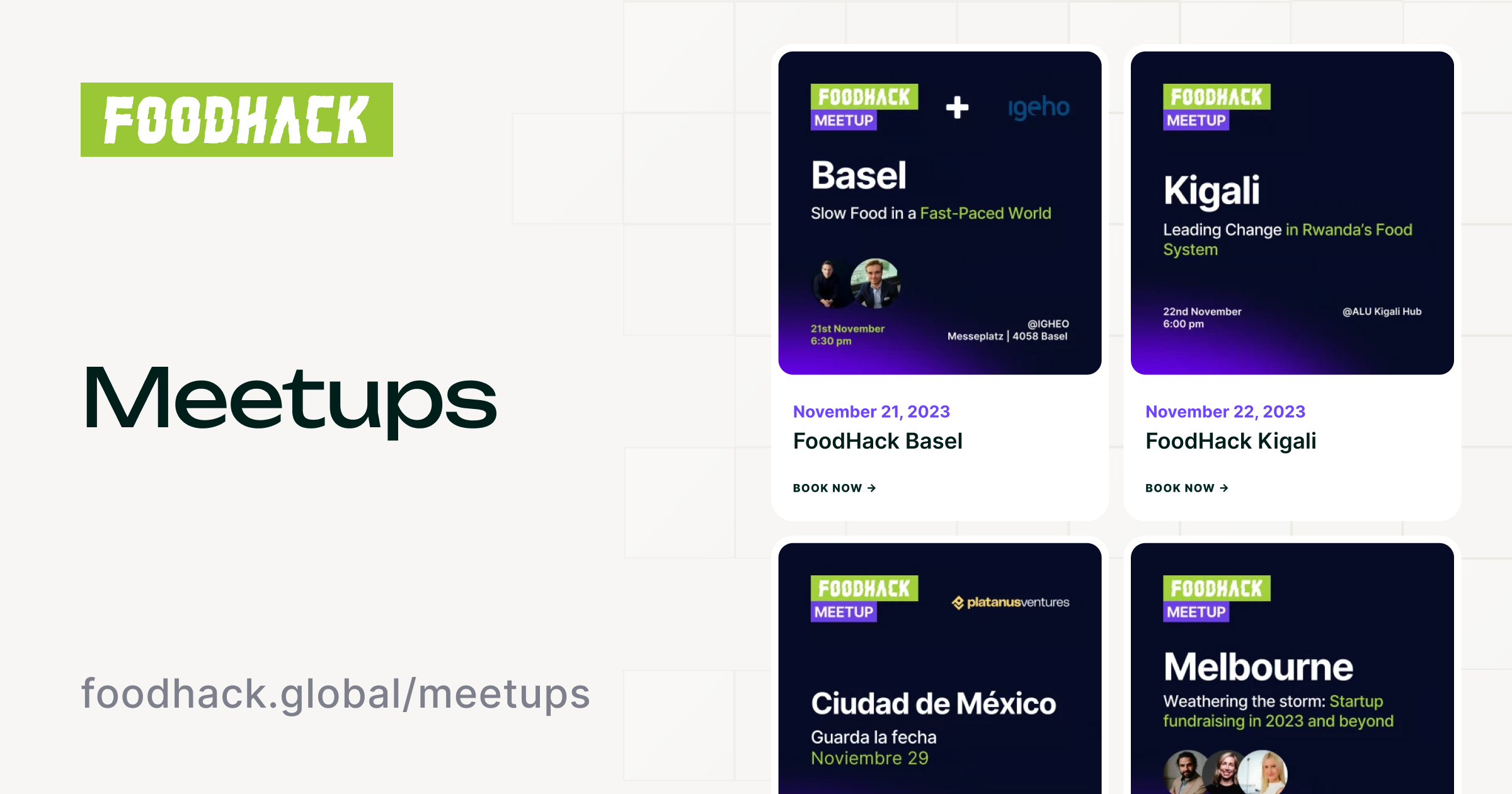 FoodHack | Meetups