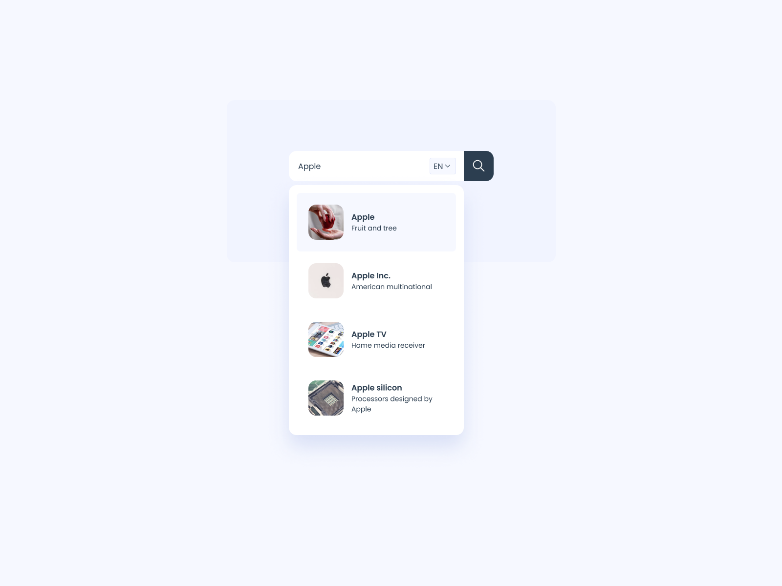 UI Design Daily | Search Results