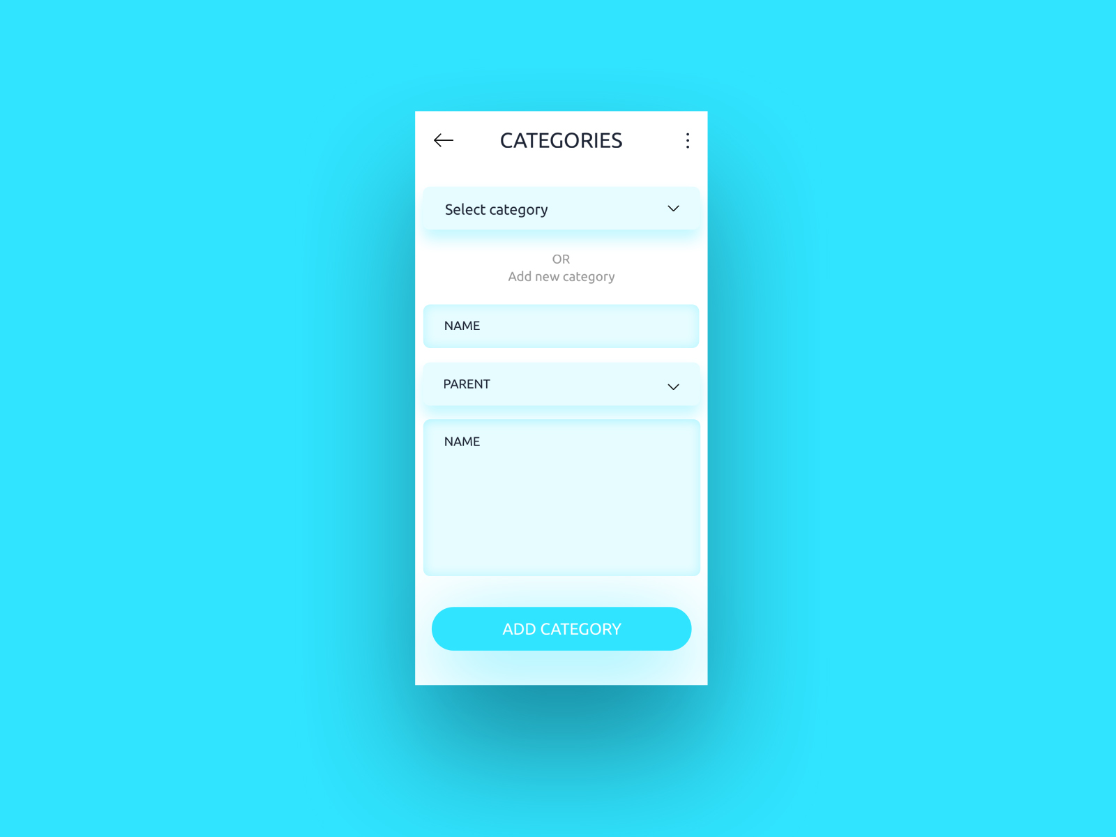 UI Design Daily | Categories