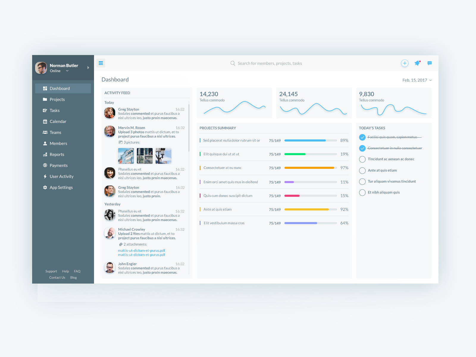 UI Design Daily | Dashboard