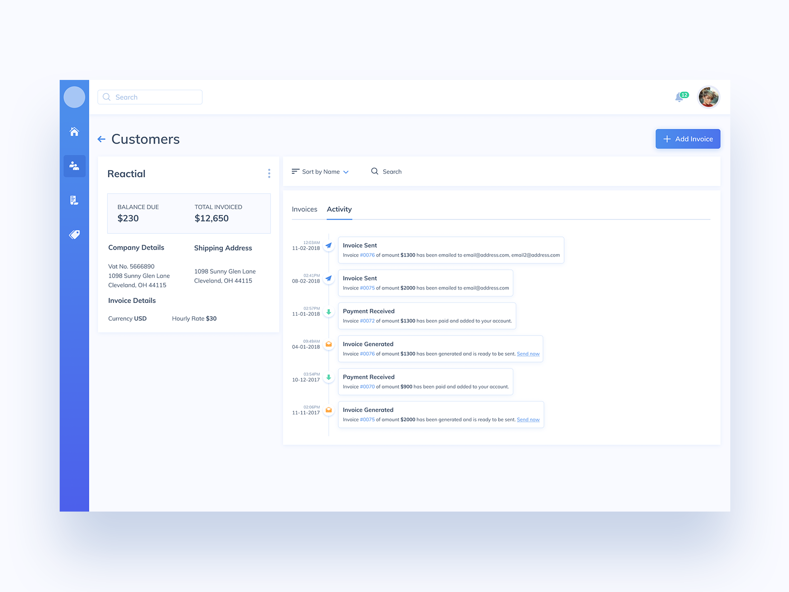 UI Design Daily | Activity
