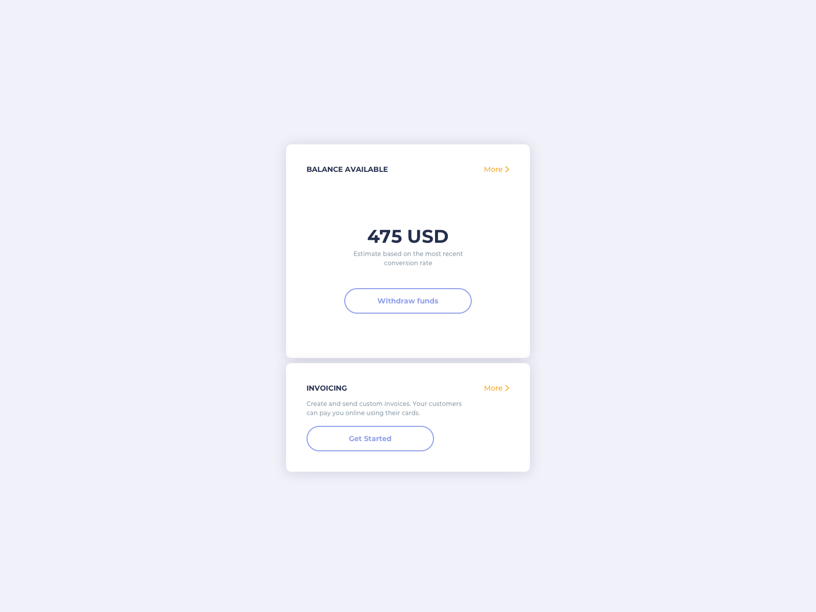 UI Design Daily | Cards