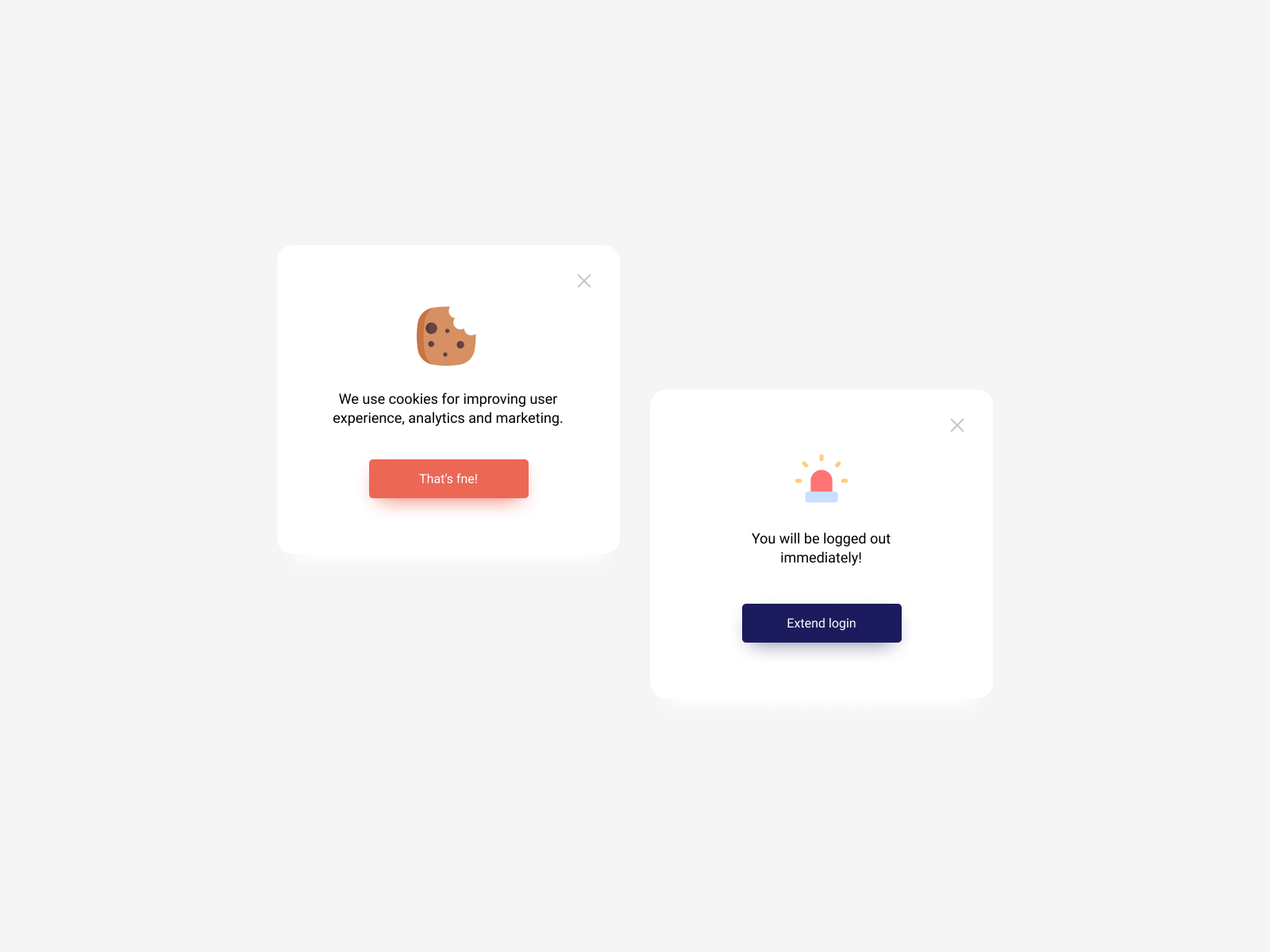 UI Design Daily | Pop Up UI Designs