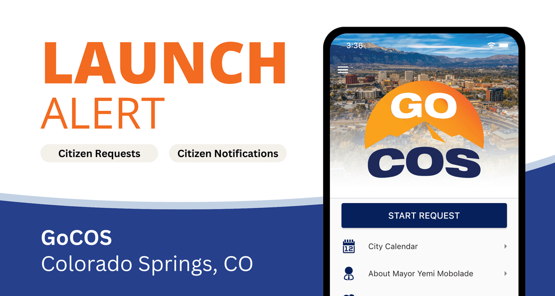 Colorado Springs, CO, Relaunches “GoCOS” App powered by GOGov