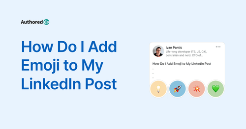 How to Add Emojis to Your LinkedIn Post Easily