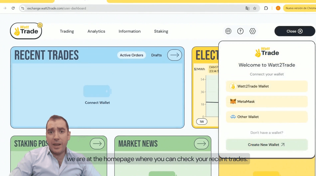 Watt2Trade | Electricity Trading Platform