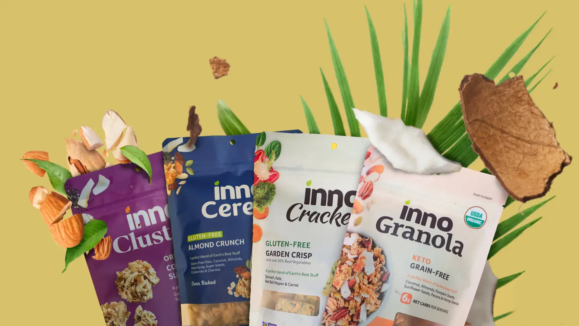 Coconut Clusters, Granola & Other Feel Good Snacks | Inno Foods