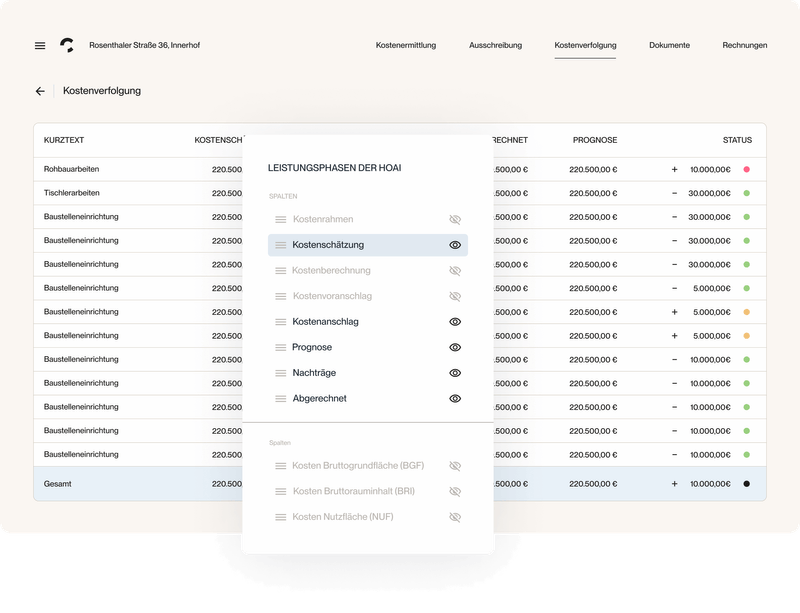Kostenrahmen nach DIN 276 + kostenlose Excel Vorlage | Compa