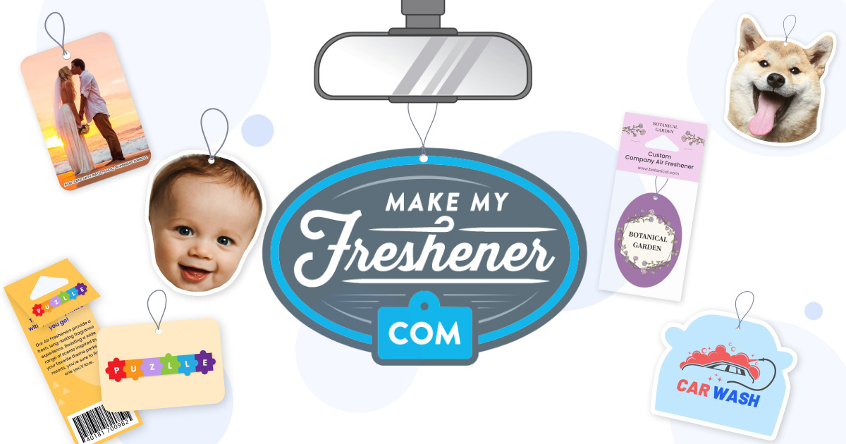 Custom Air Fresheners | Made in USA | Make My Freshener