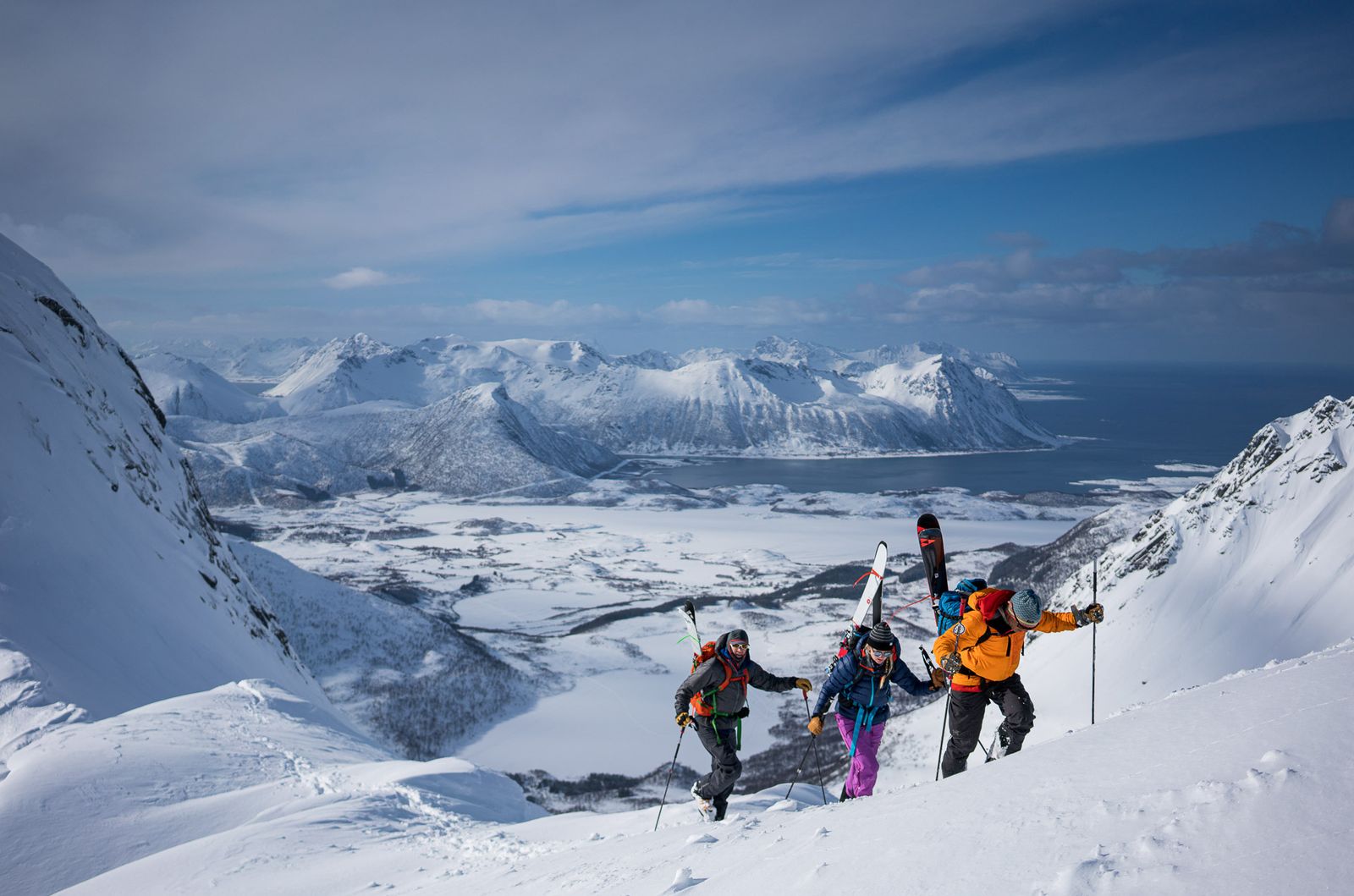 Climb and Ski the Lofoten Islands with Northern Alpine Guides