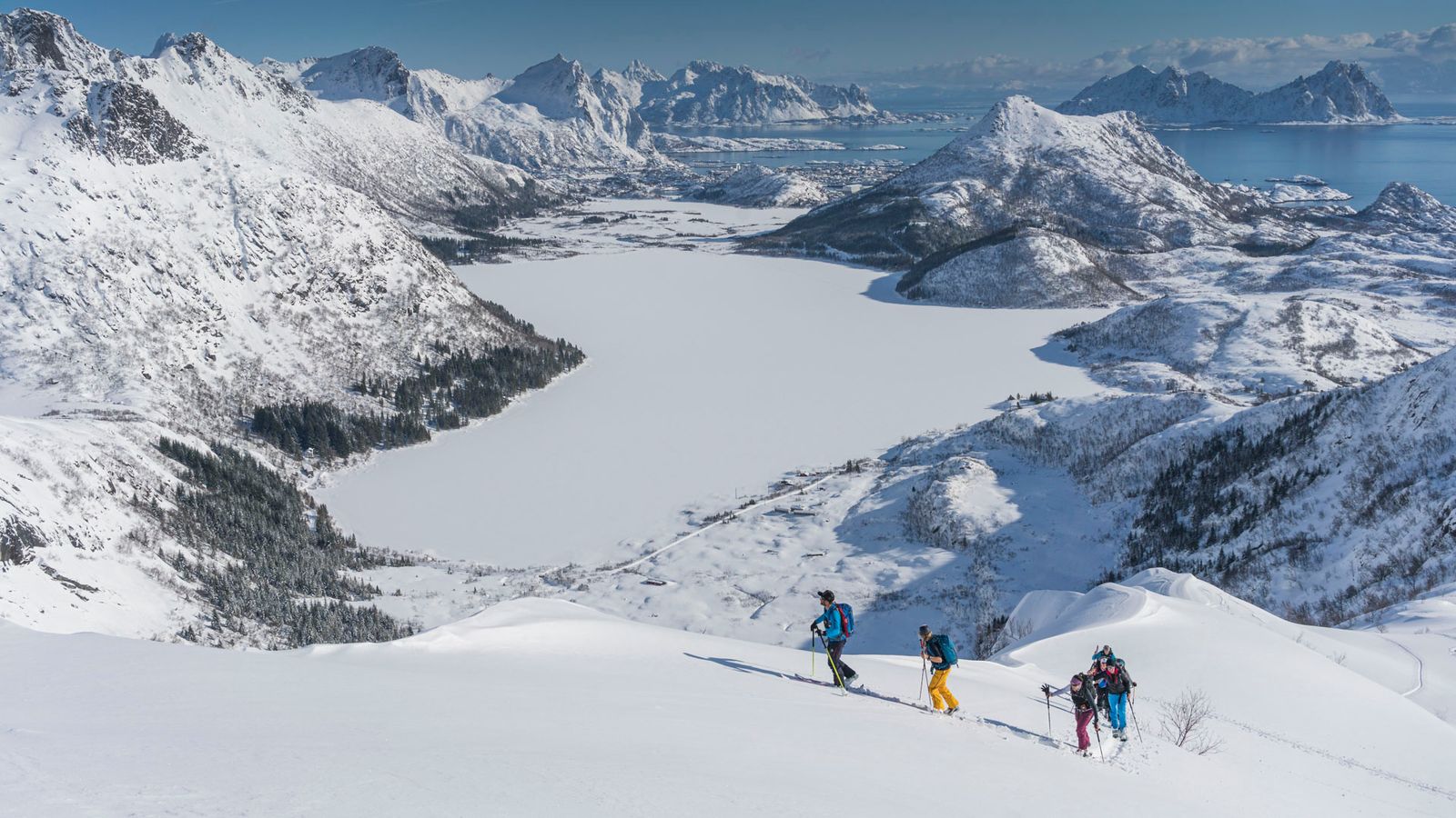 Climb and Ski the Lofoten Islands with Northern Alpine Guides